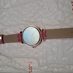 Accessories | Hot Pink Watch With Moving Crystals | Poshmark